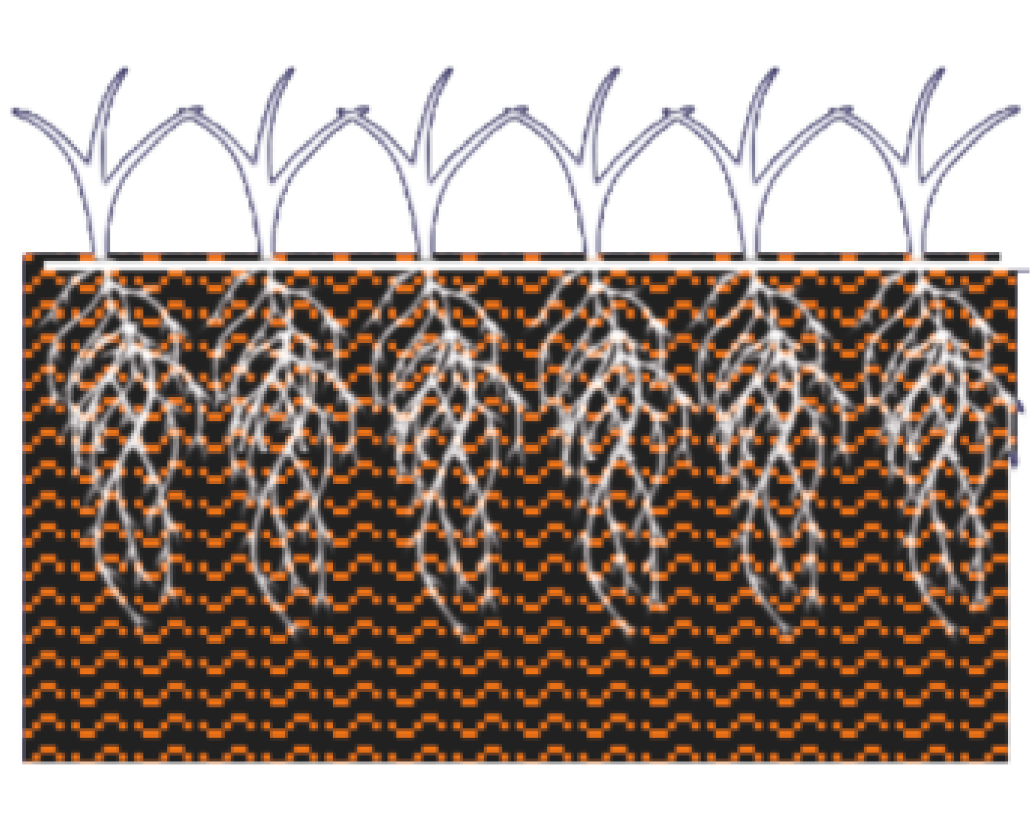 Stitching - Natural Grass